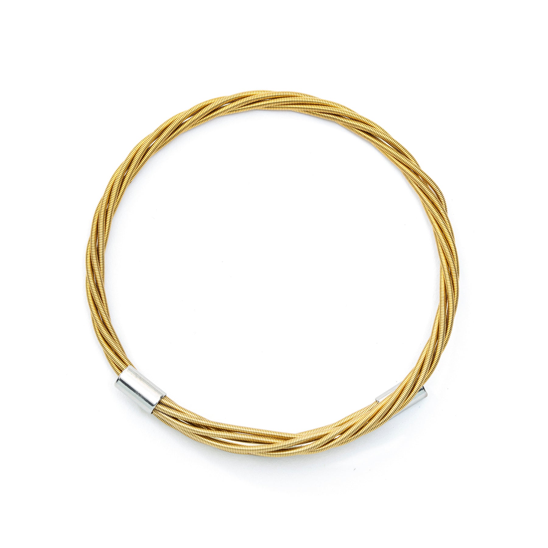 Guitar God Gold Guitar String Bracelet - Wear Your Music