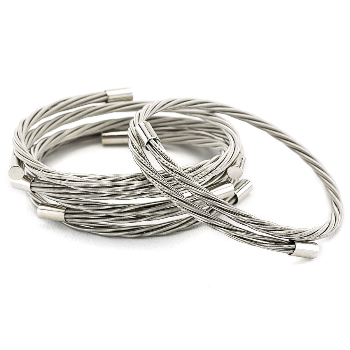 Simply Silver Guitar String Bracelet - Wear Your Music